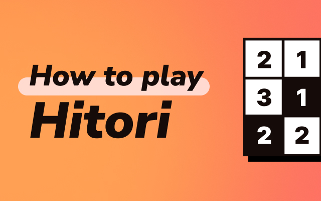 How to Play Hitori