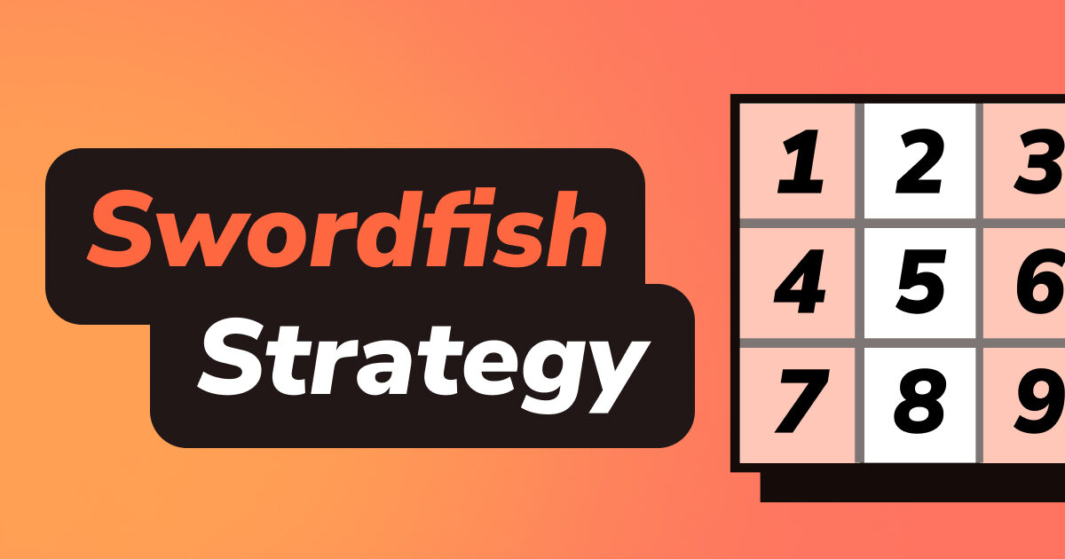 Sudoku Techniques: Swordfish