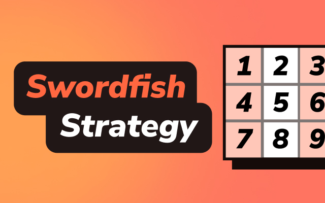 Sudoku Techniques: Swordfish