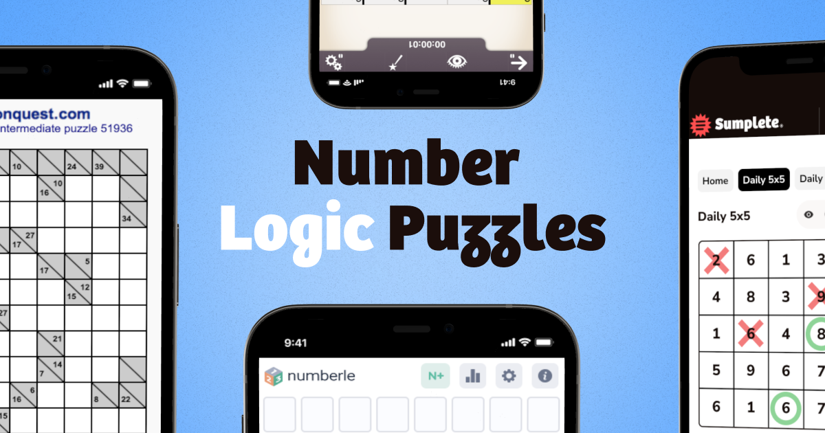 Number Logic Puzzles: Daily Guide to Sumplete & 7 Top Alternatives